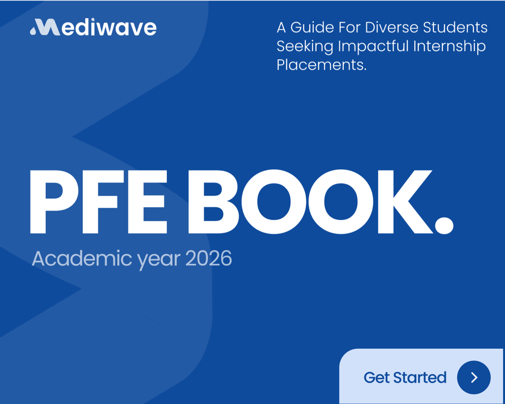 PFE Book MEDIWAVE 2025-2026 : Stages pour étudiants