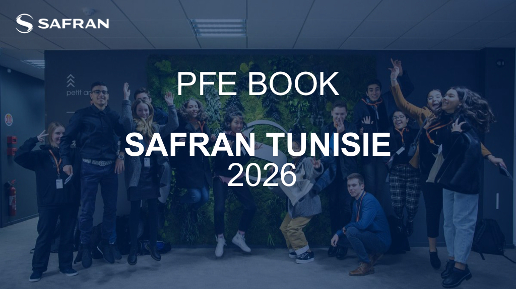 PFE Book Safran 2025-2026 : Stages pour étudiants