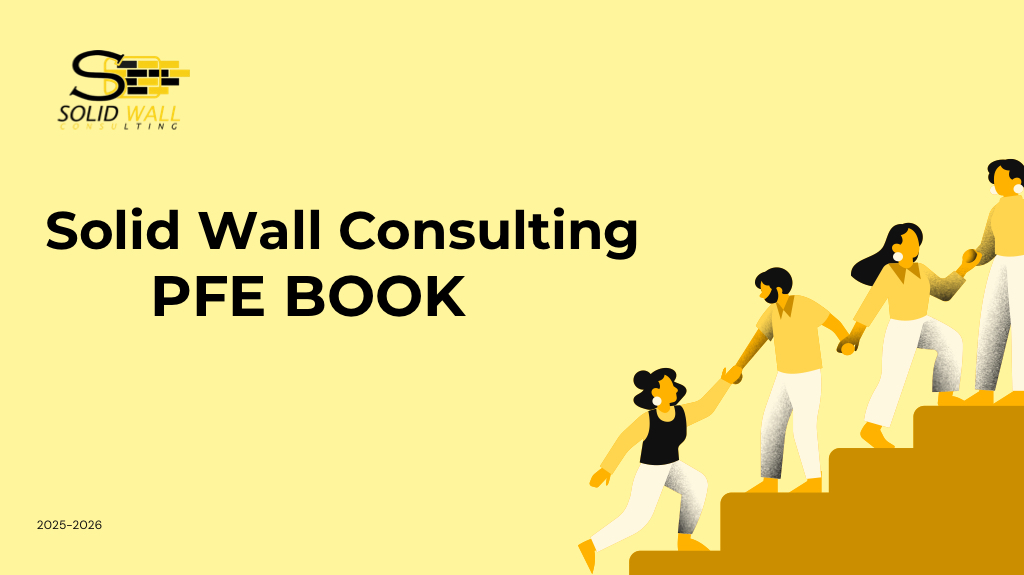 PFE Book Solid Wall Consulting 2025-2026 : Stages pour étudiants