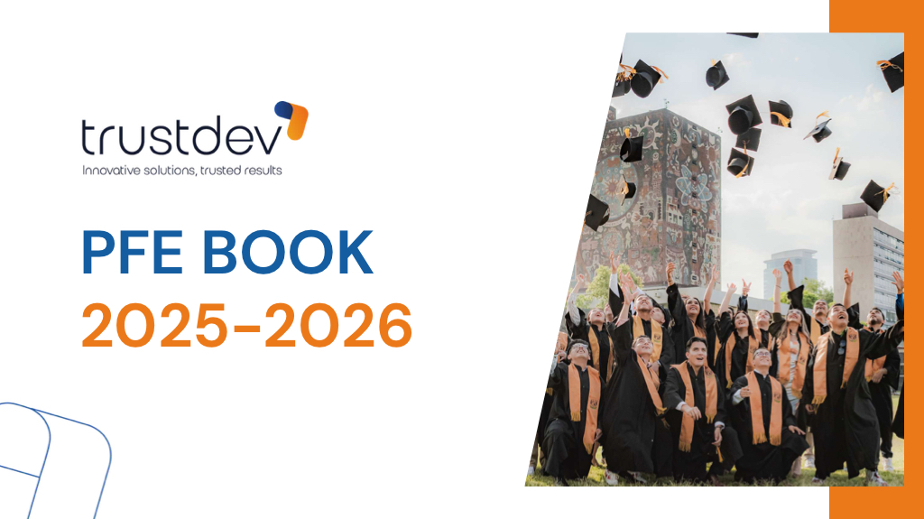 PFE Book trustdev 2025-2026 : Stages pour étudiants