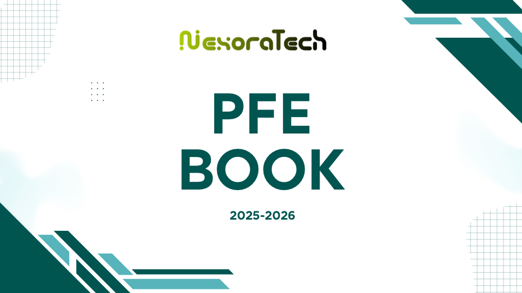 PFE Book NexoraTech 2025-2026 : Stages pour étudiants