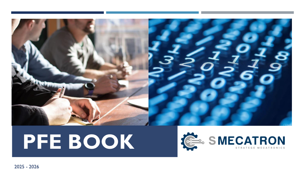 PFE Book S MECATRON 2025-2026 : Stages pour étudiants